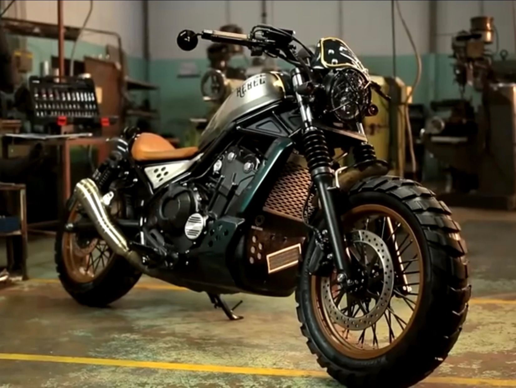Photos – not my bike – Rebel500