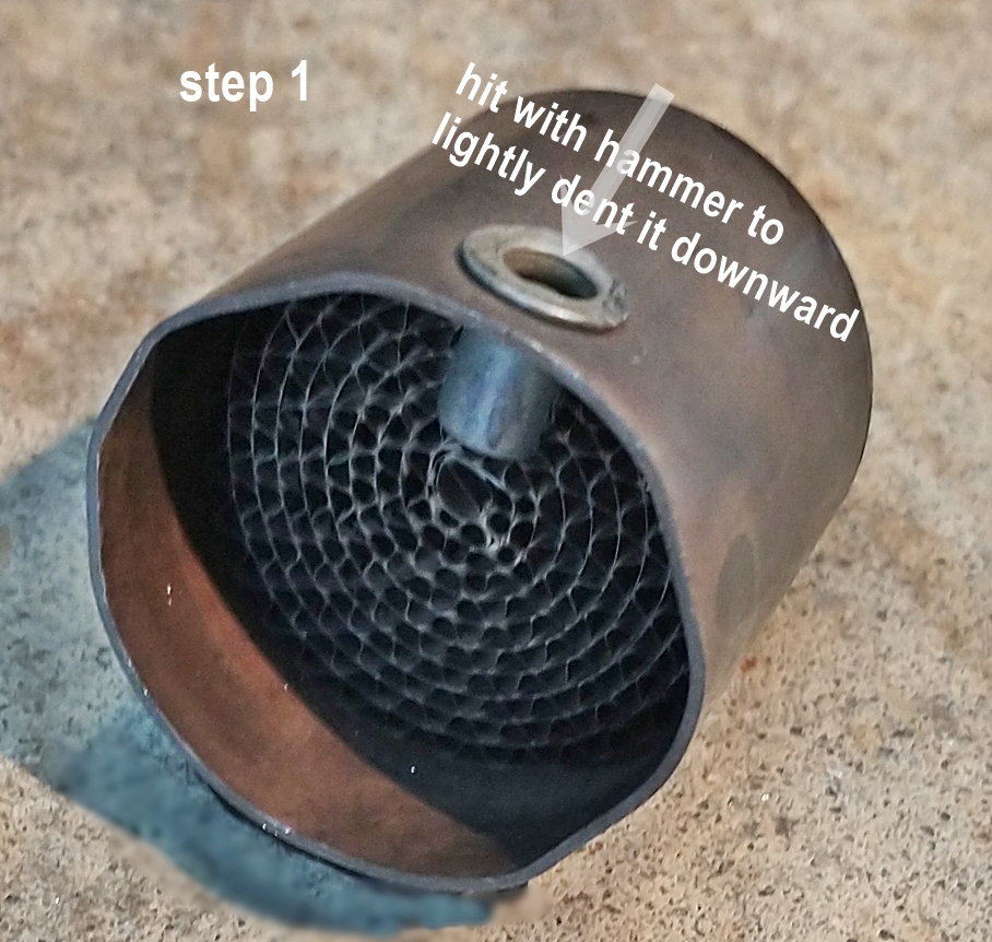 Exhaust – Shorty $15 baffle – how to install – Rebel500